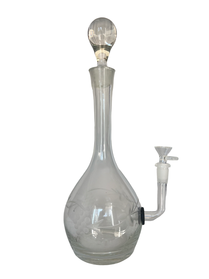Wine Decanter Custom Bong | Unique Design - Bottle2Bong